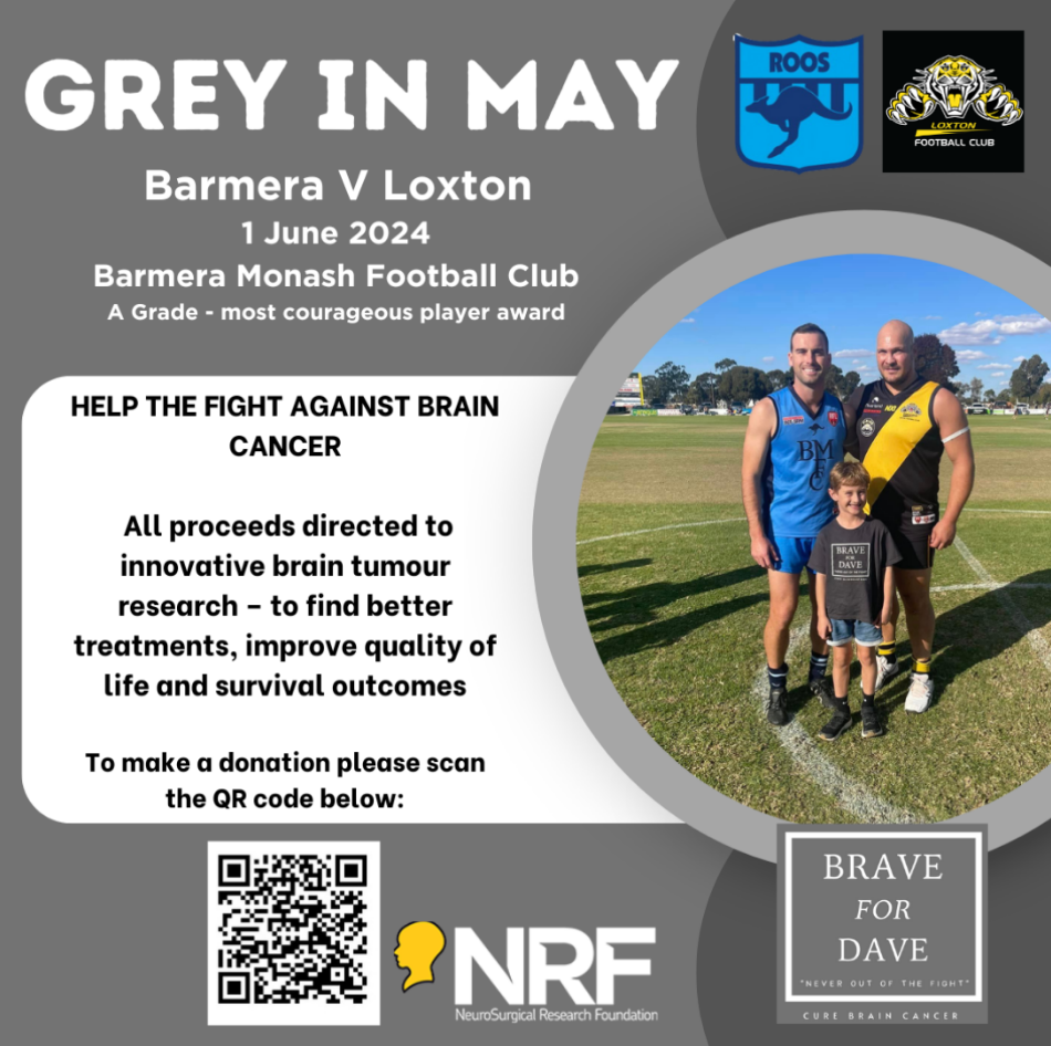 Brave for Dave Grey May 24